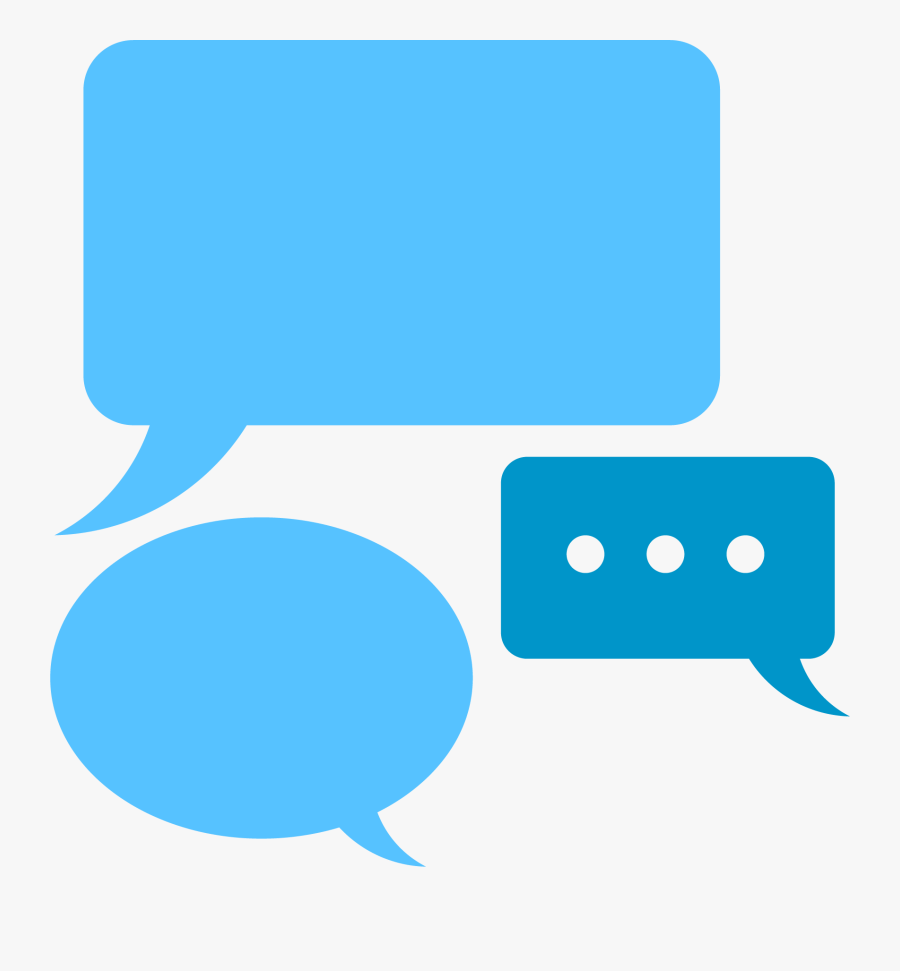 Word Bubbles Png - Blue Word Bubble , Free Transparent Clipart - ClipartKey