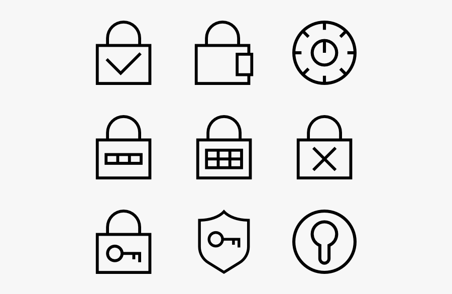 Keys And Locks - Contact Icons Png , Free Transparent Clipart - ClipartKey