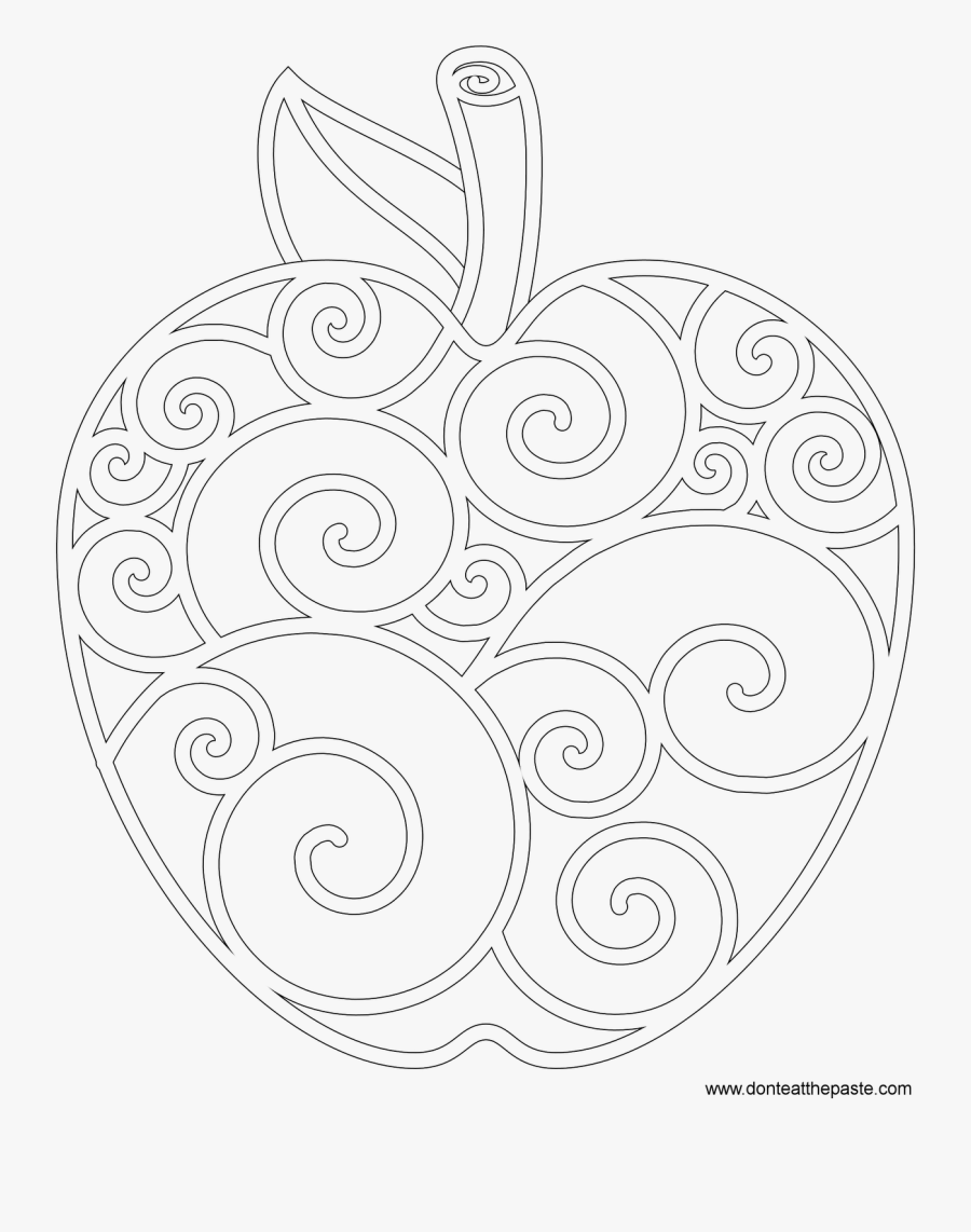 Dont Eat The Paste - Line Art , Free Transparent Clipart - ClipartKey