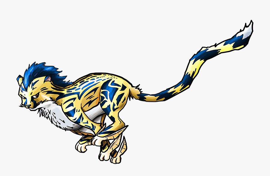 Cheetah Fakemon Design By Shikashellbomb - Cheetah Fakemon , Free ...