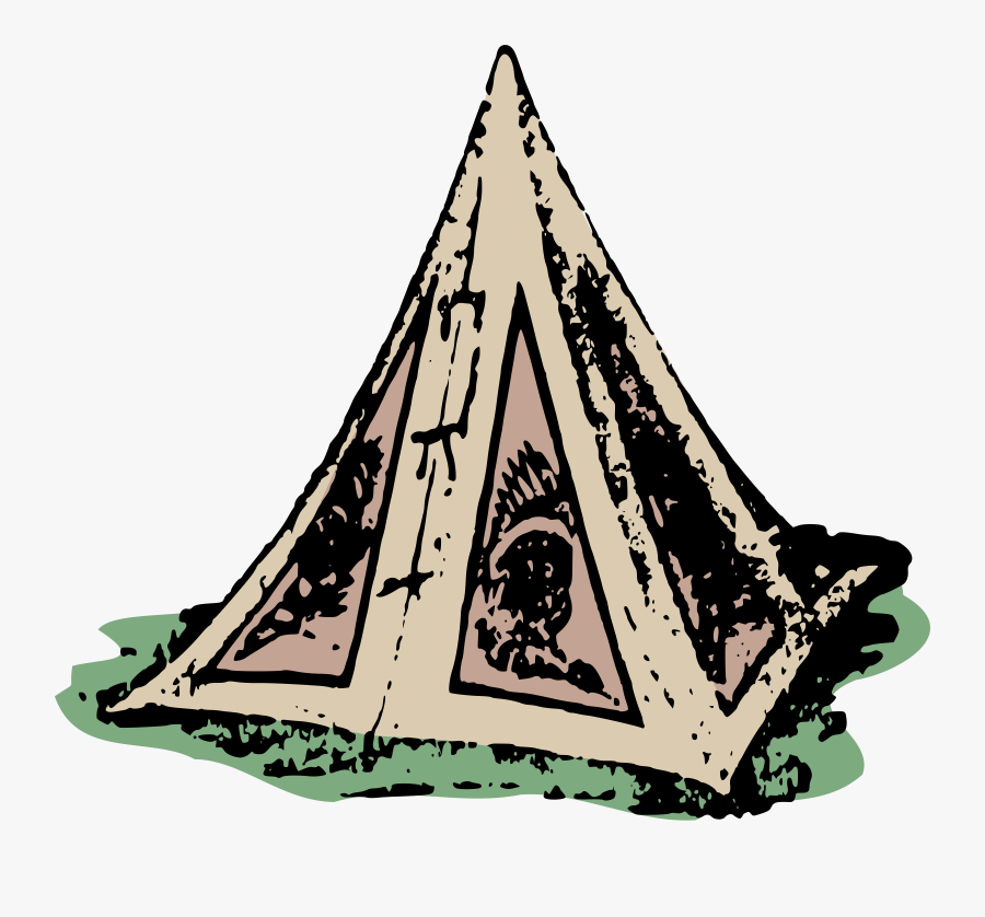 Simple Tipi Tent - Pyramid Tipi Clipart , Free Transparent Clipart ...