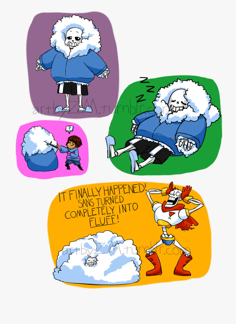 Is Sans Coat Really This Fluffy No - Fluffy Sans , Free Transparent ...