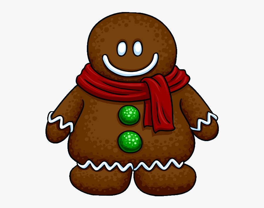 Dojo Clipart Gingerbread - Chocolate Chip Man , Free Transparent ...