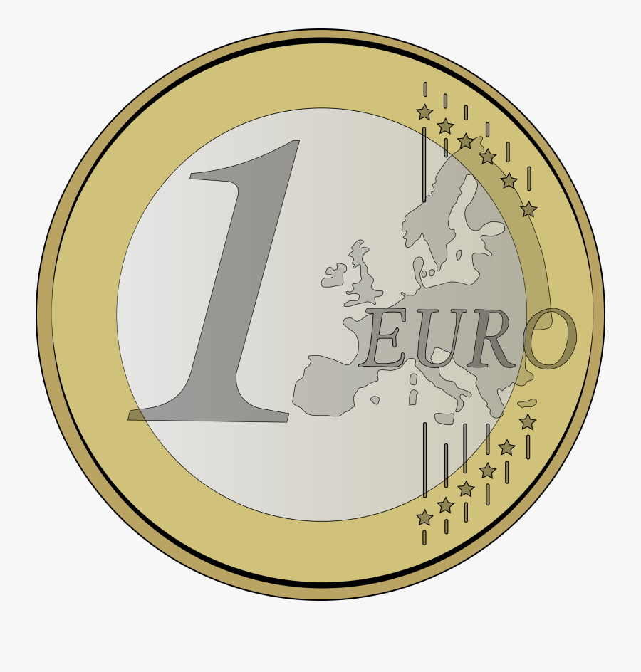 File Svg Wikimedia Commons - Euro Coin Png , Free Transparent Clipart ...