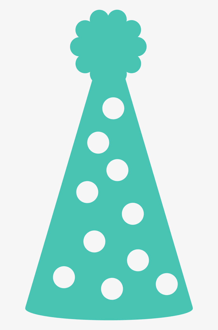Hd Party Hat - Polka Dot , Free Transparent Clipart - ClipartKey