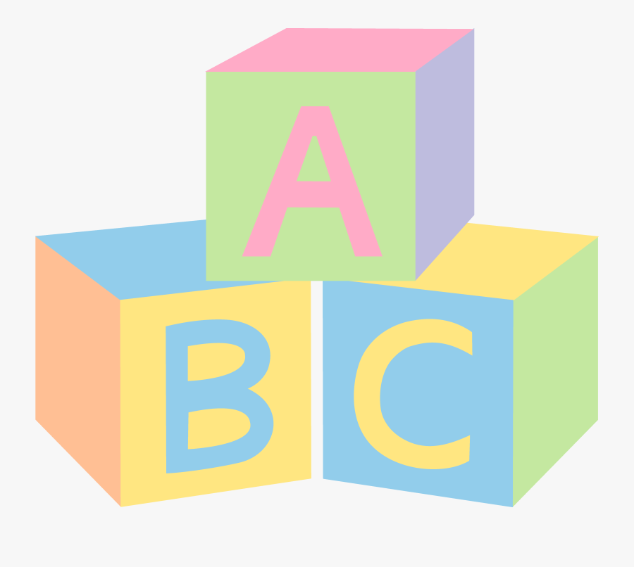 Abc Blocks Pastel Abc Baby Blocks Free Clip Art - Baby Blocks Clipart ...