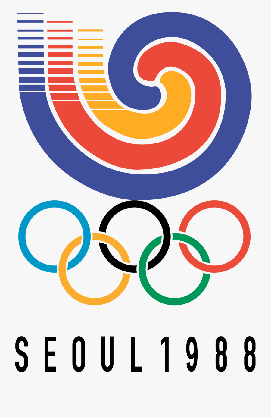 Track Field Symbols - 1988 Olympics Logo , Free Transparent Clipart ...