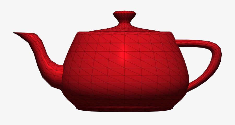 Utah Teapot Transparent Clipart , Png Download - Teapot , Free ...