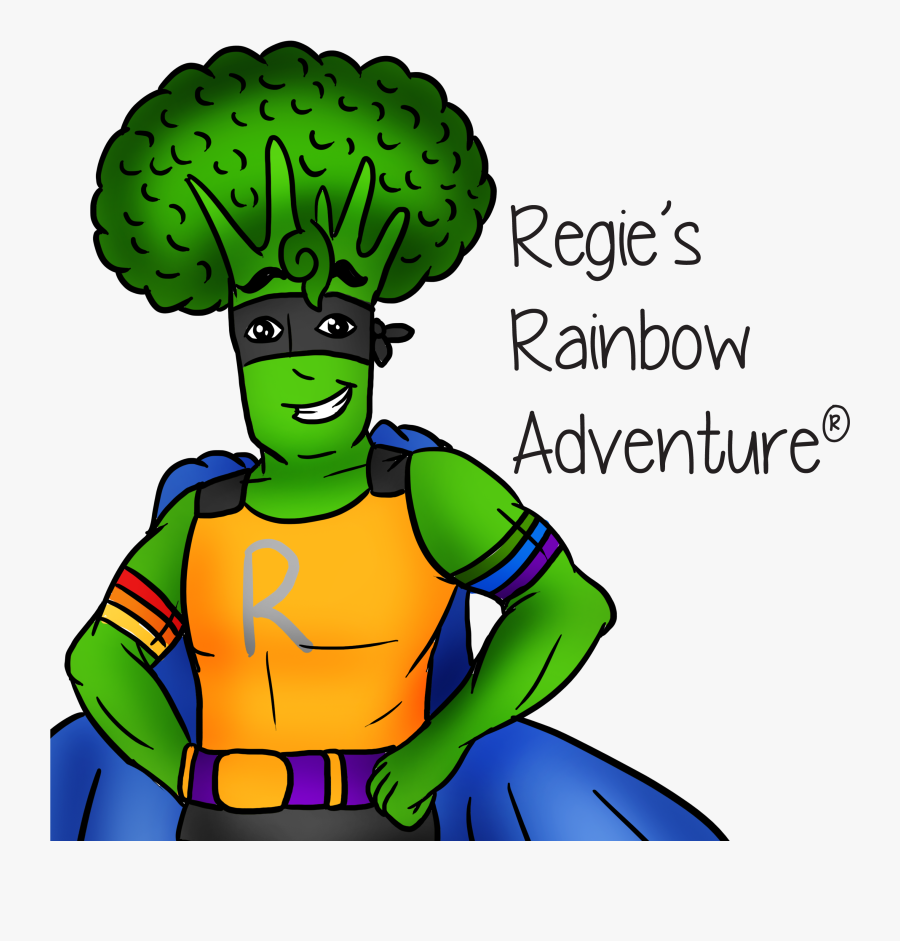 Transparent Clipart Broccoli - Reggie Rainbow , Free Transparent ...