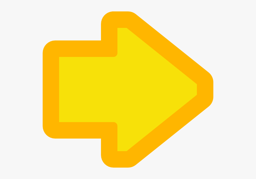 Yellow Arrows Svg Clip Arts - Clip Art Arrow Yellow Icon , Free ...