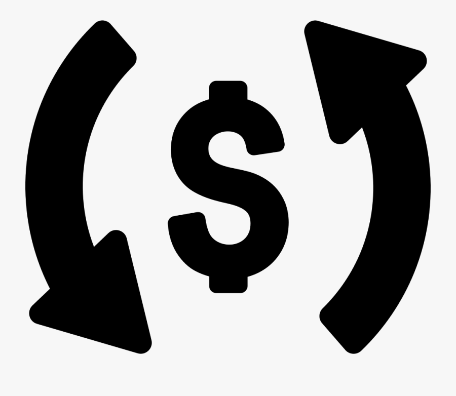 Dollar Sign With Spinning Arrows Comments - Dollar Sign Arrow Svg ...