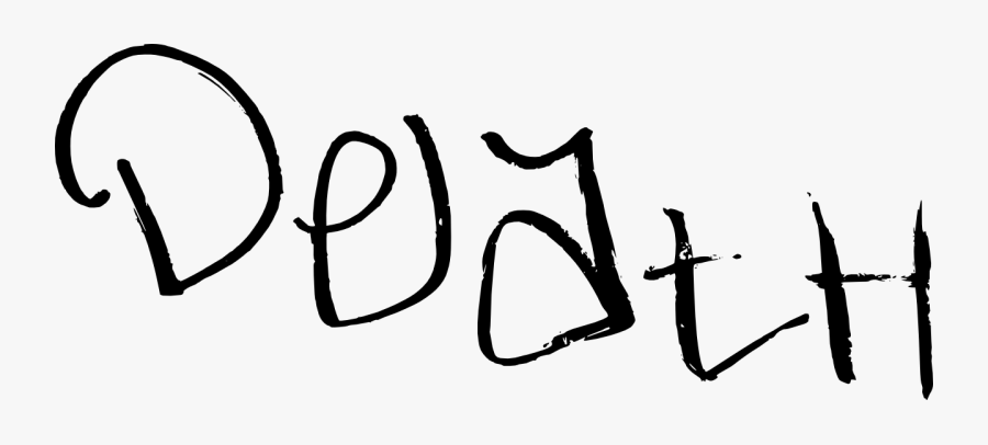 Talking About Death - Word Death In Graffiti , Free Transparent Clipart ...