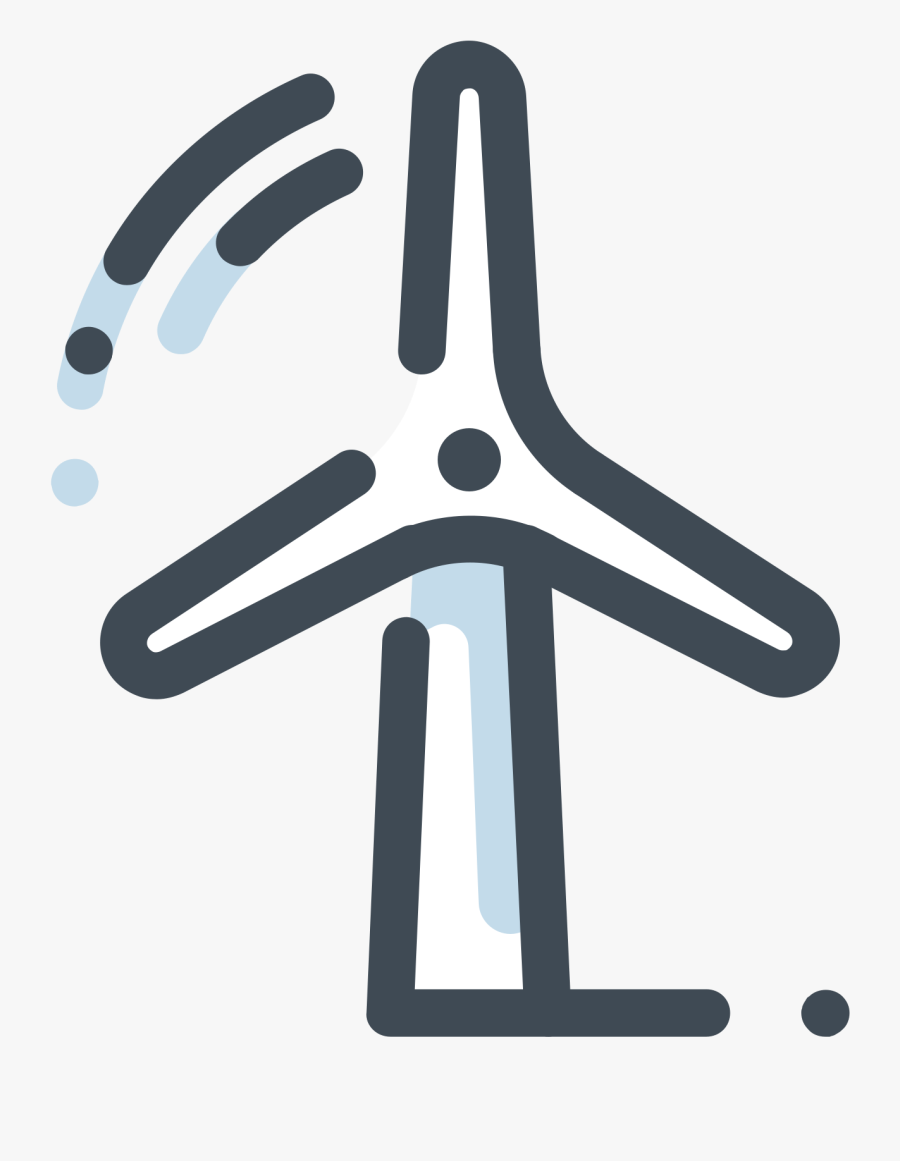 Transparent Windy Clipart - Wind Turbine Icon Png , Free Transparent ...