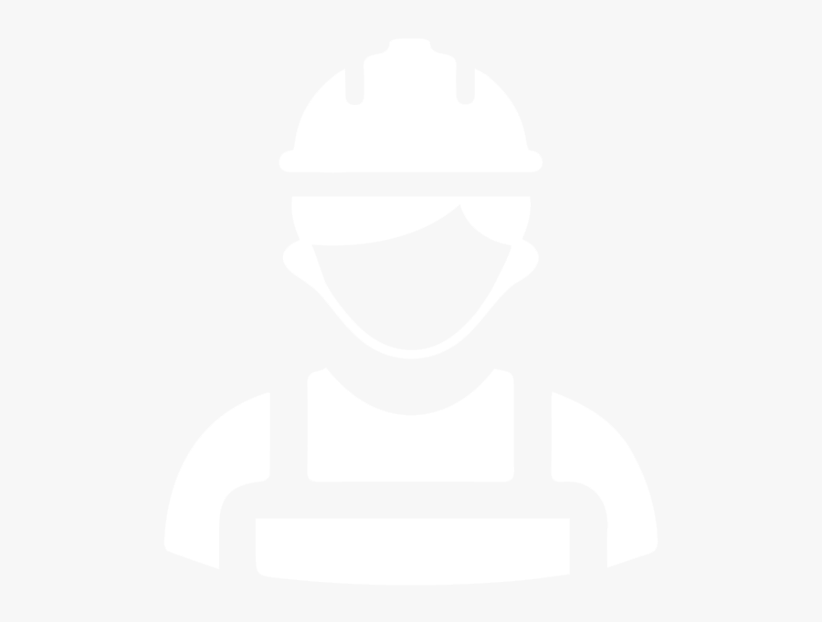 Contractor Icon White - Icon , Free Transparent Clipart - ClipartKey