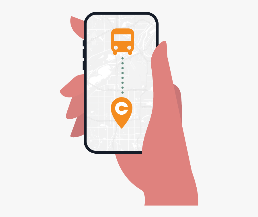 Hand Holding Phone With Mvta Connect On Screen , Free Transparent ...