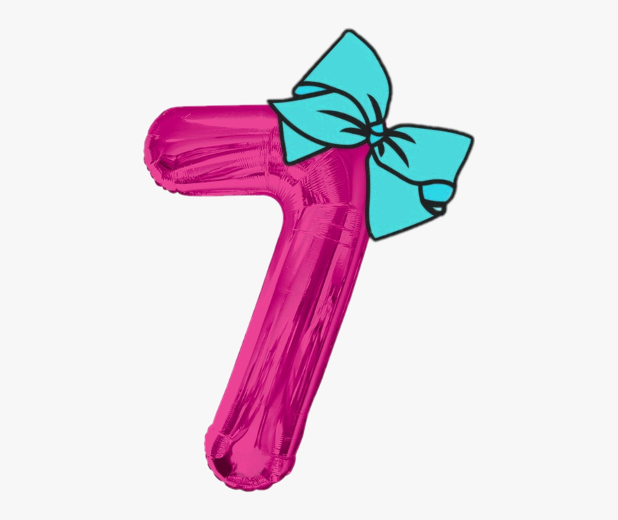 Cross Clip Girly - Number 7 In Png , Free Transparent Clipart - ClipartKey