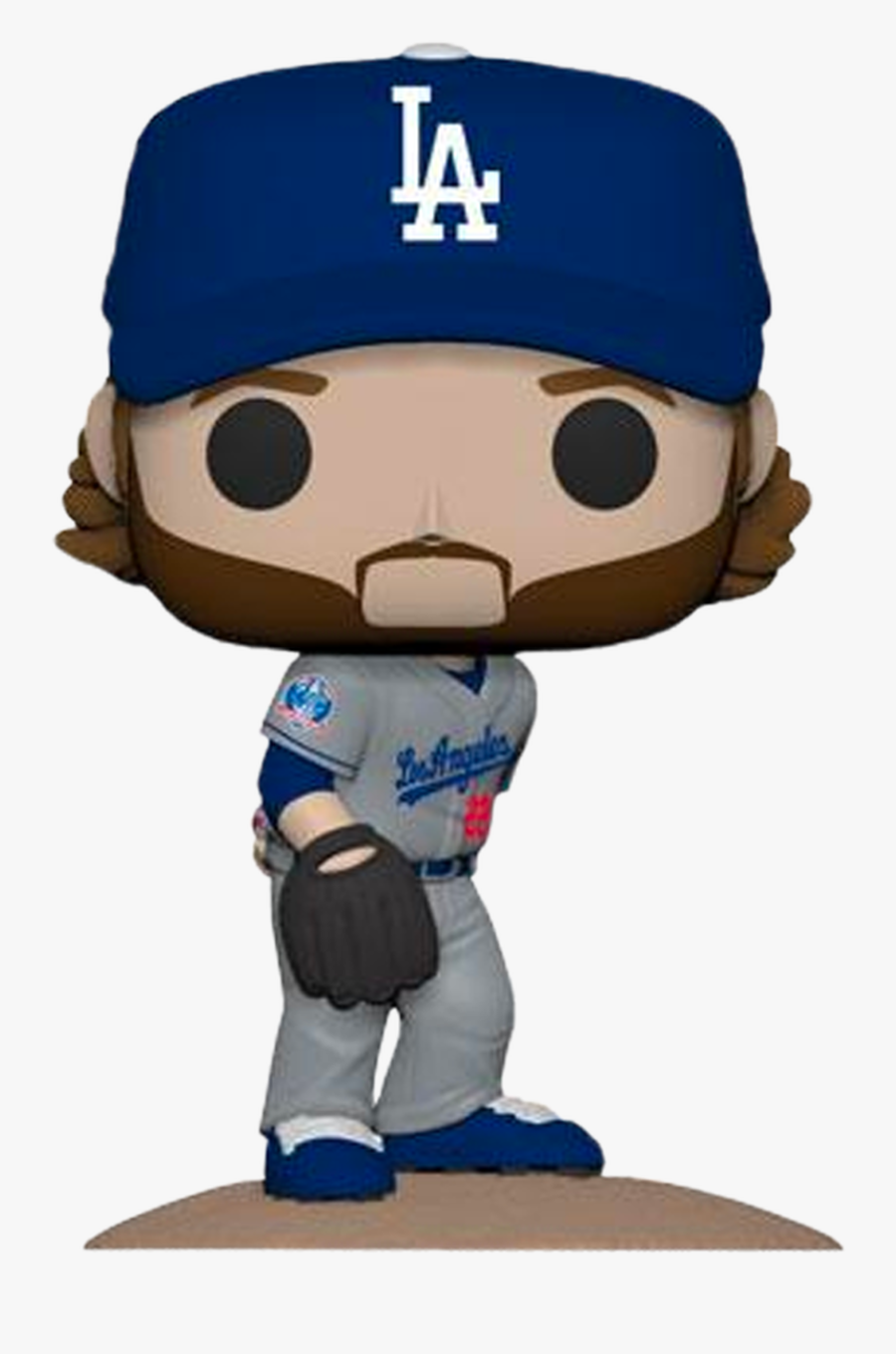 Clayton Kershaw L - Los Angeles Dodgers Funko Pop , Free Transparent ...