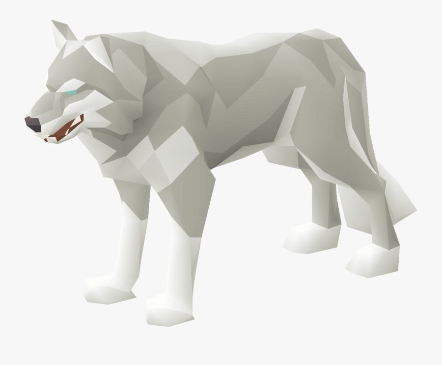 White Wolf Osrs , Free Transparent Clipart - ClipartKey