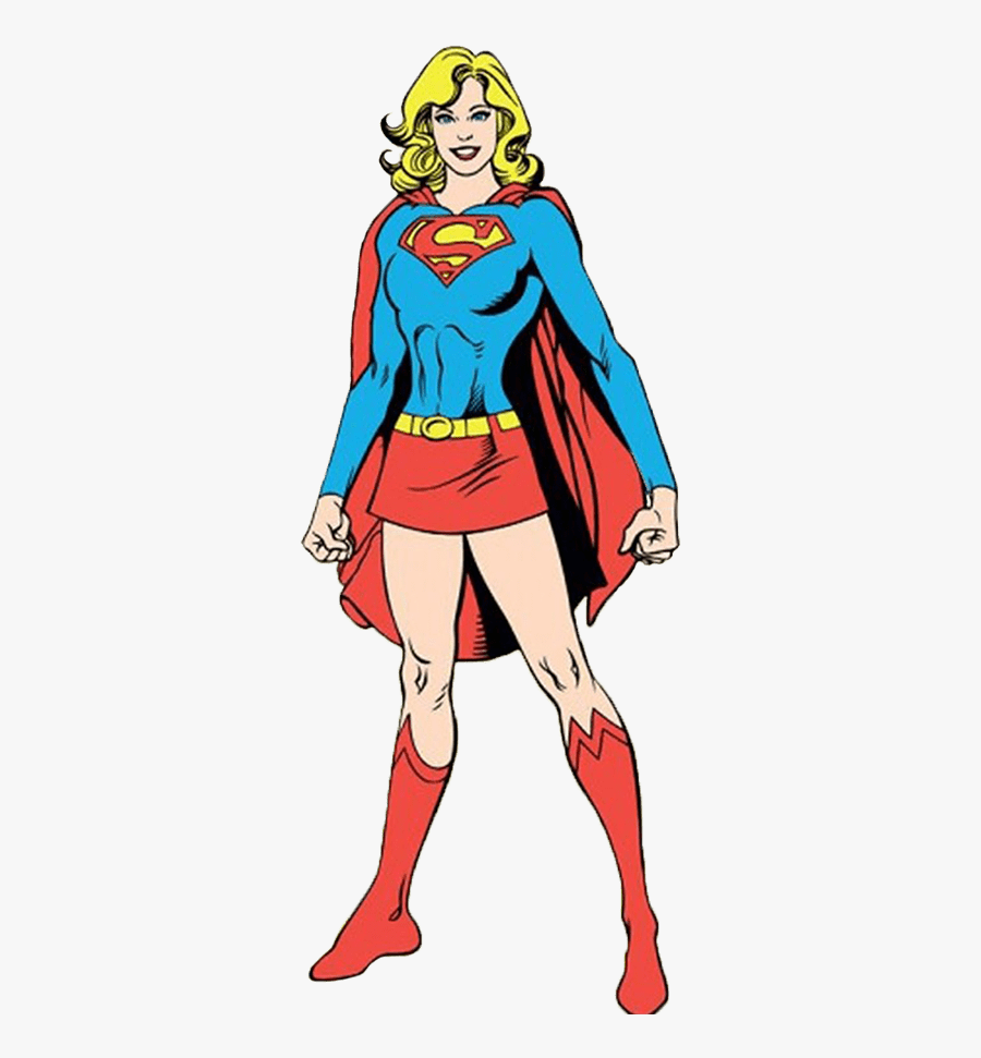 Transparent Supergirl Png - Superwoman Comic White Background , Free ...