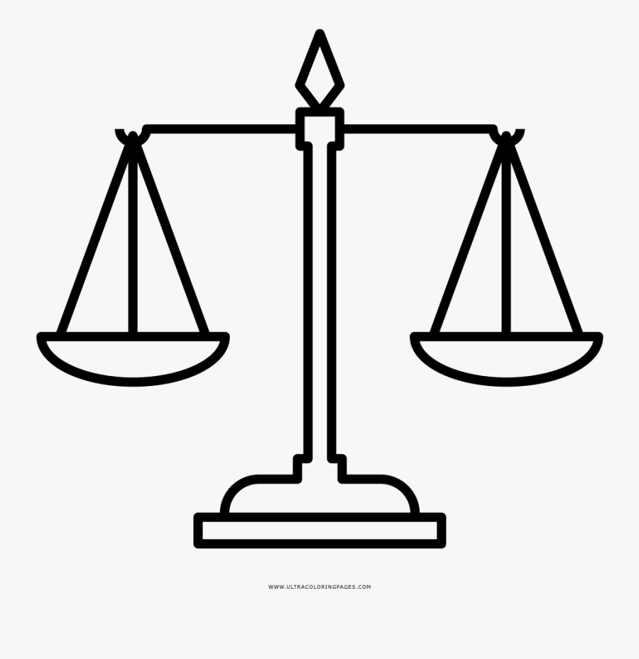 Balance Coloring Page - Vector Graphics , Free Transparent Clipart ...