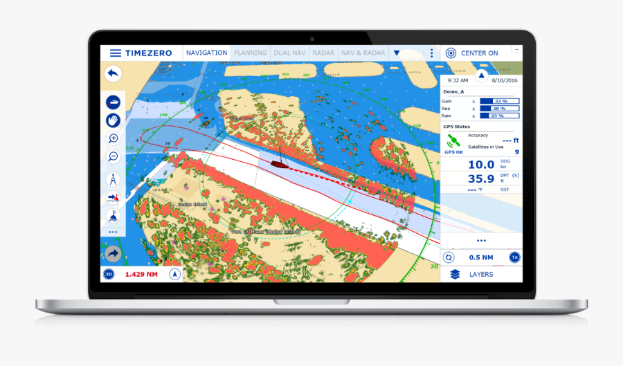 Vector Charts Navigation - Time Zero Radar Module , Free Transparent ...
