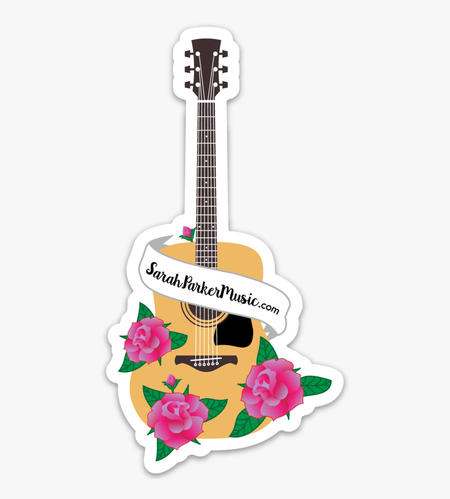Guitar Sticker , Free Transparent Clipart - ClipartKey