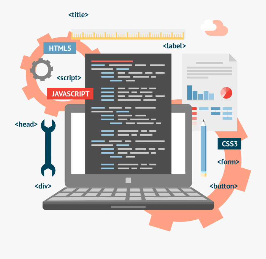 Transparent Web Development Png - Web Application Vector Png , Free ...