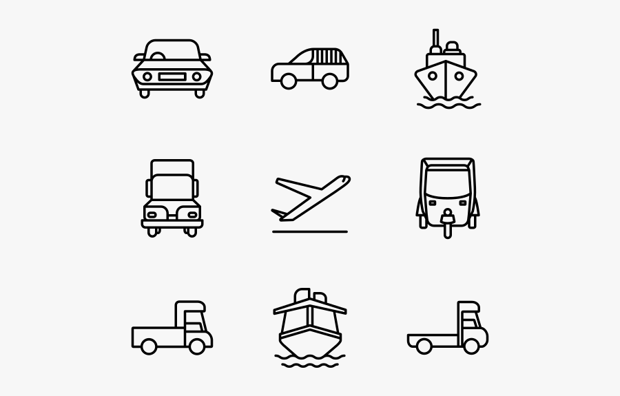 Transportation - Icons Laboratory , Free Transparent Clipart - ClipartKey