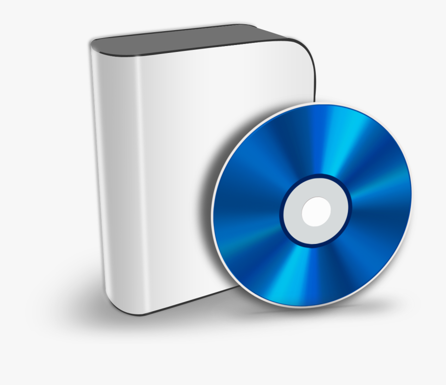 Compact Disc Clipart Software - Blank Cd Software Box , Free ...