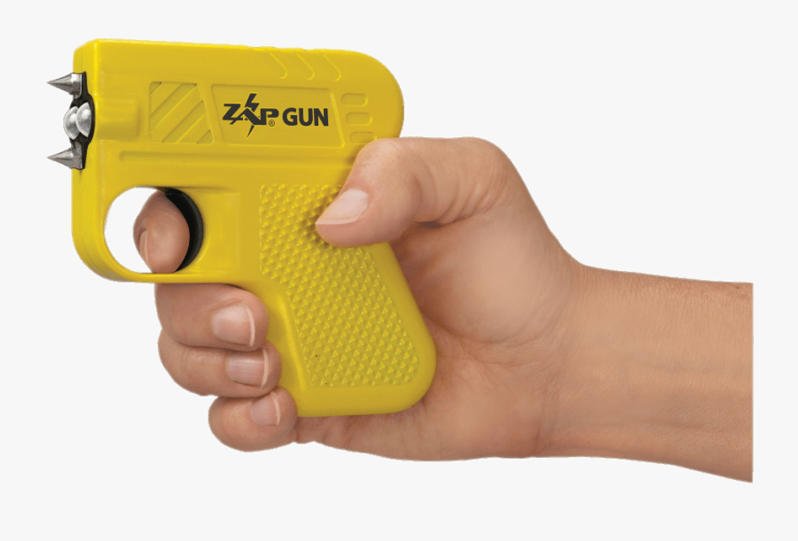 Zap Gun Stun Gun In Hand - Zap Gun Stun Gun , Free Transparent Clipart ...