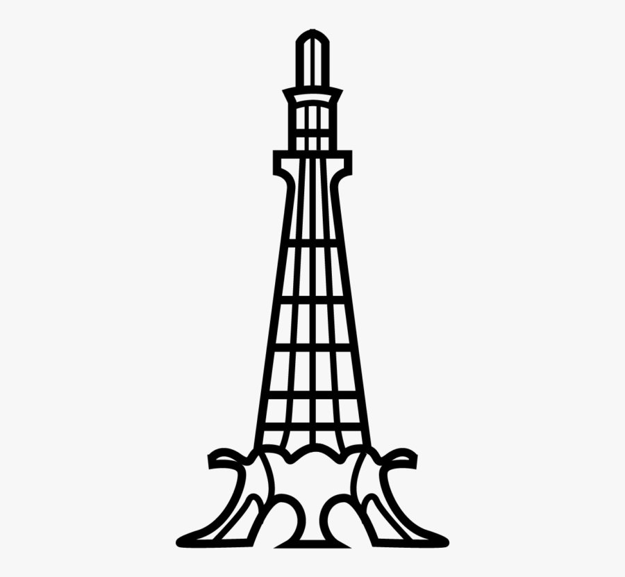 Pencil Of Minar E Pakistan Coloring Pages