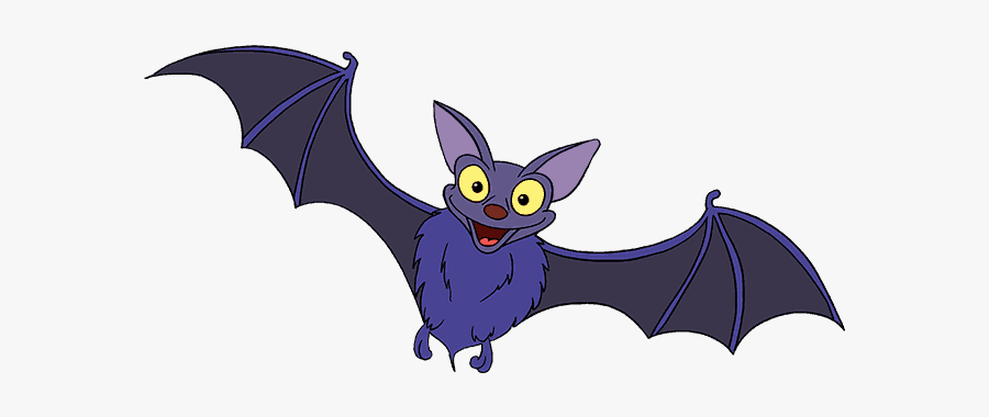 How To Draw Bat - Transparent Bat Picture Cartoon , Free Transparent ...