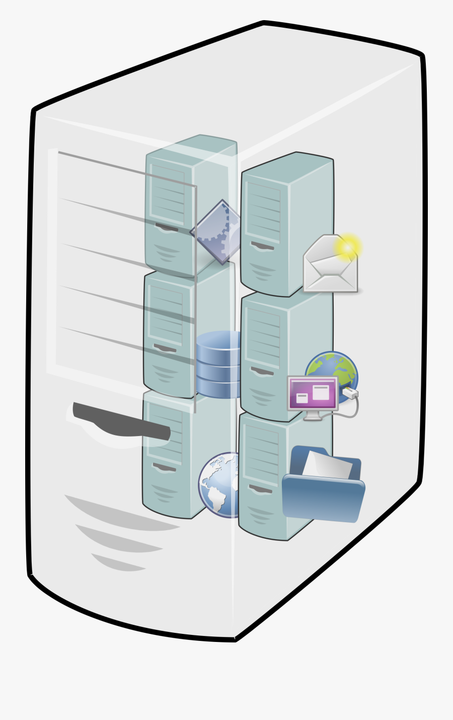 Alternative Virtual Machine Host Clip Arts - Virtual Machine Clipart ...