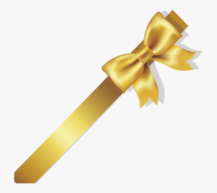 Gold Euclidean Vector - Transparent Gold Bow Vector , Free Transparent ...