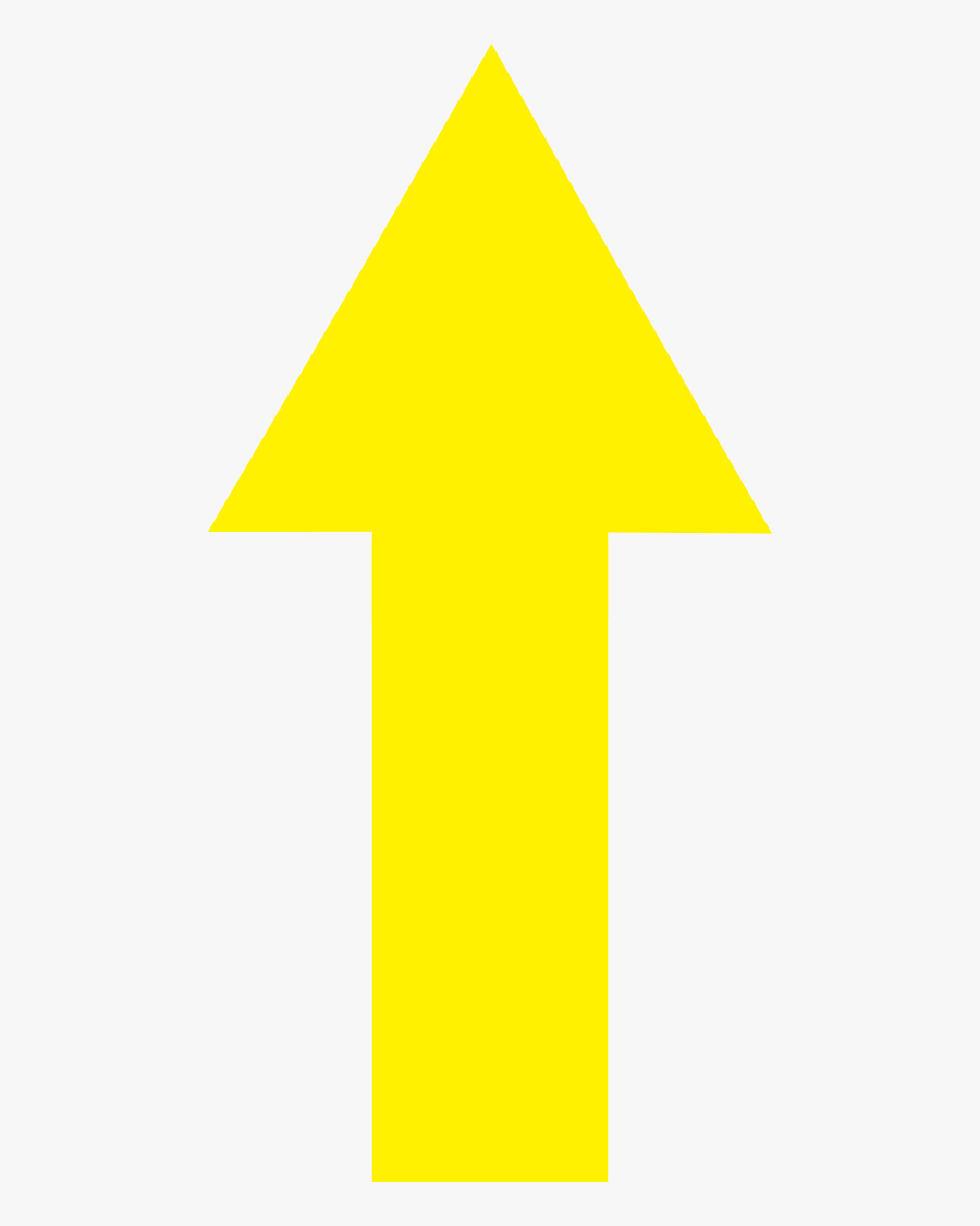 Yellow Arrow Up - Yellow Arrow Pointing Up , Free Transparent Clipart ...