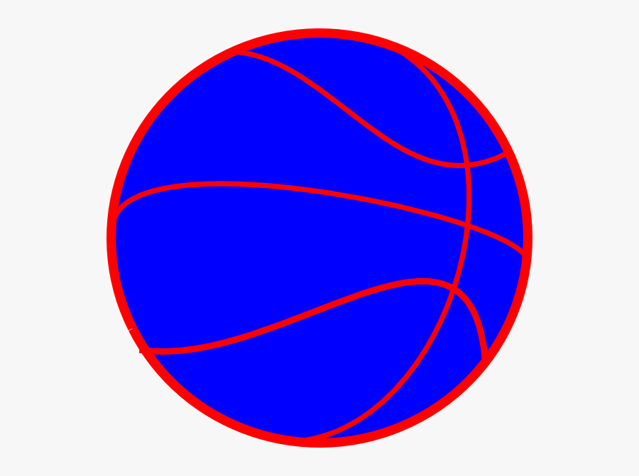 Blue And Red Basketball , Free Transparent Clipart - ClipartKey