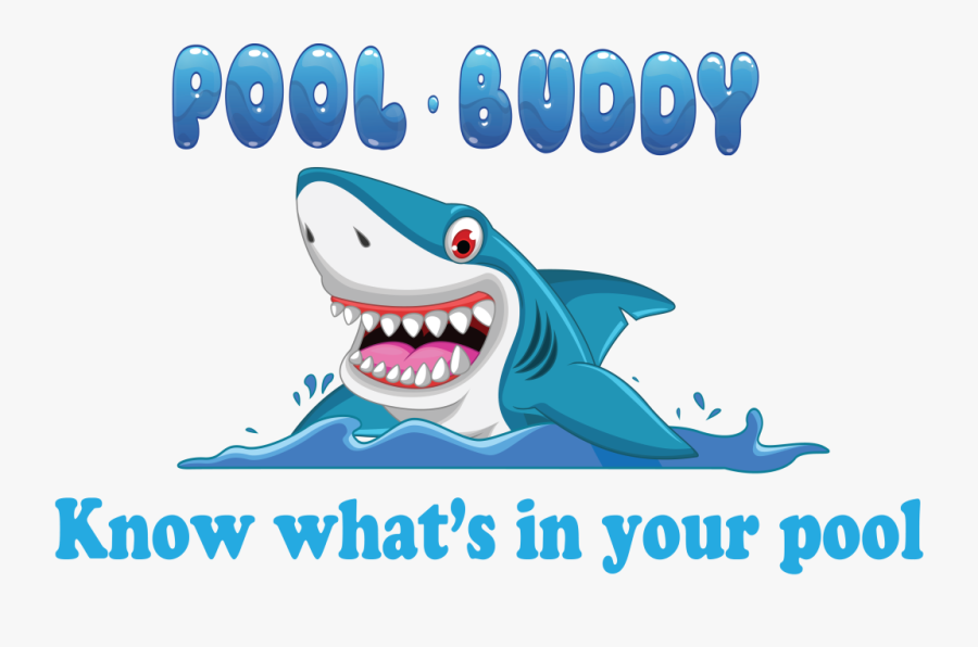 Pool Buddy Logo2 - Great White Shark , Free Transparent Clipart ...