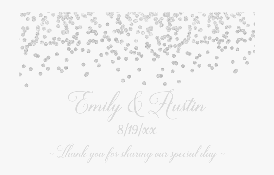 Silver Confetti Png - Transparent Background Silver Confetti Png , Free ...