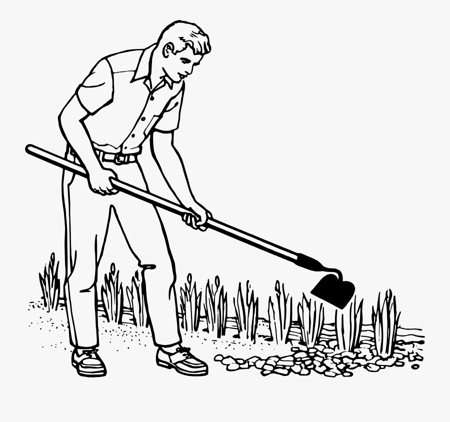 Transparent Remodeling Clipart - Man With The Hoe Drawing , Free ...