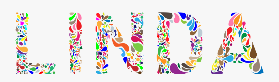 Linda Typography Clip Arts - Linda Png , Free Transparent Clipart ...