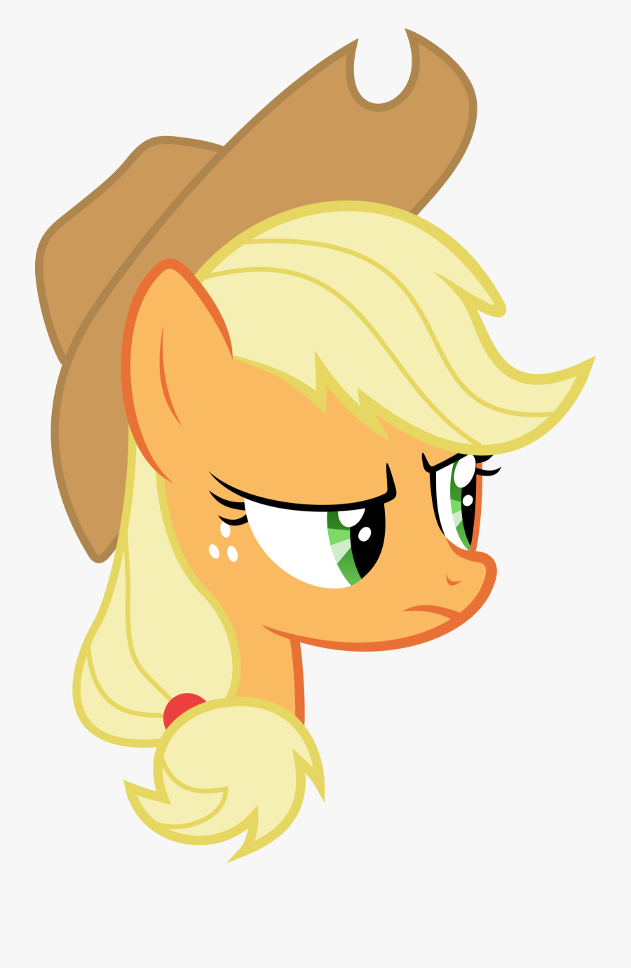 My Little Pony Clipart Head - My Little Pony Apple Jack , Free ...