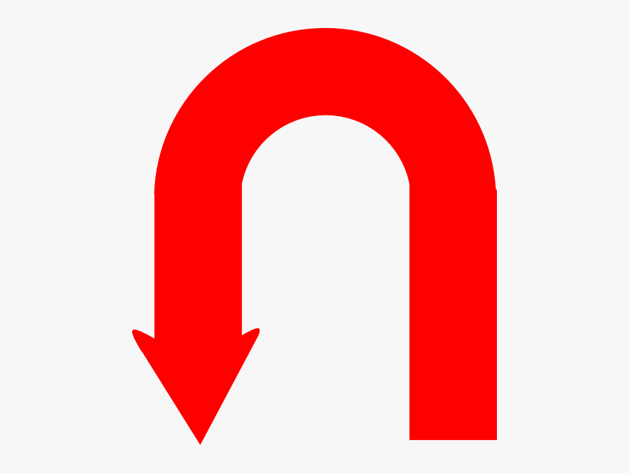 Red U Turn Sign , Free Transparent Clipart - ClipartKey