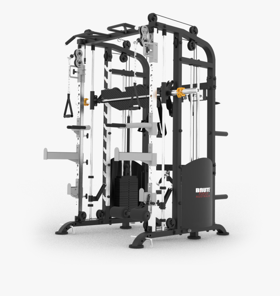 Clip Art Deadlift Smith Machine - Brute Force Functional Trainer , Free ...