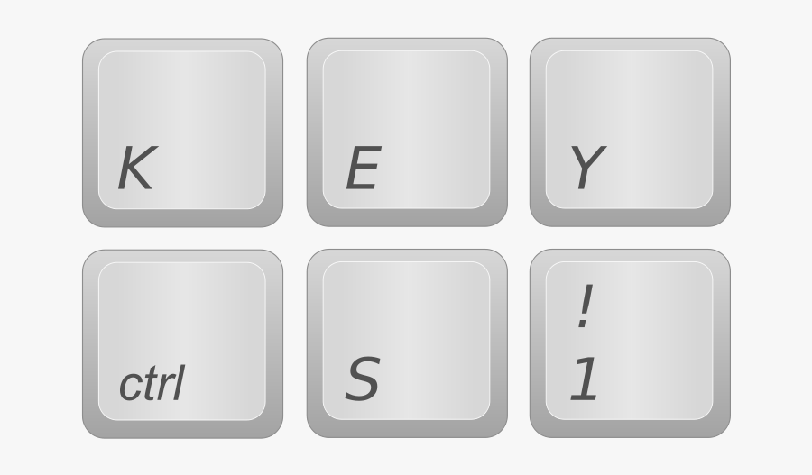 Keyboard Keys - Keyboard Keys Icons Png , Free Transparent Clipart ...