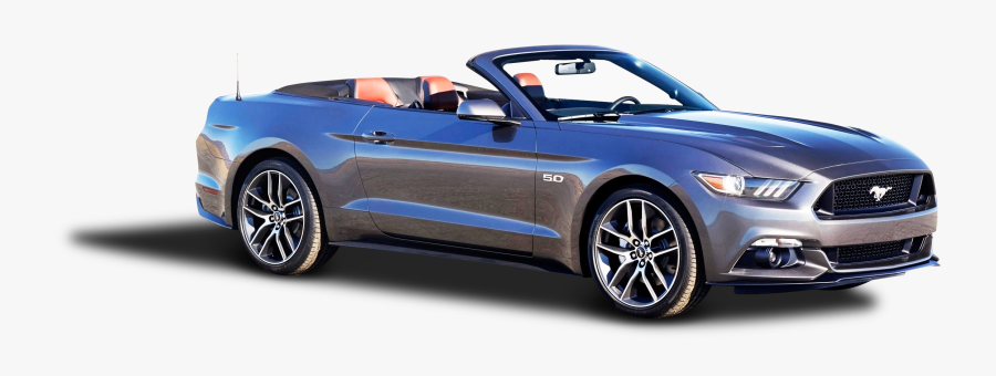 Black Drop Top Mustang , Free Transparent Clipart - ClipartKey