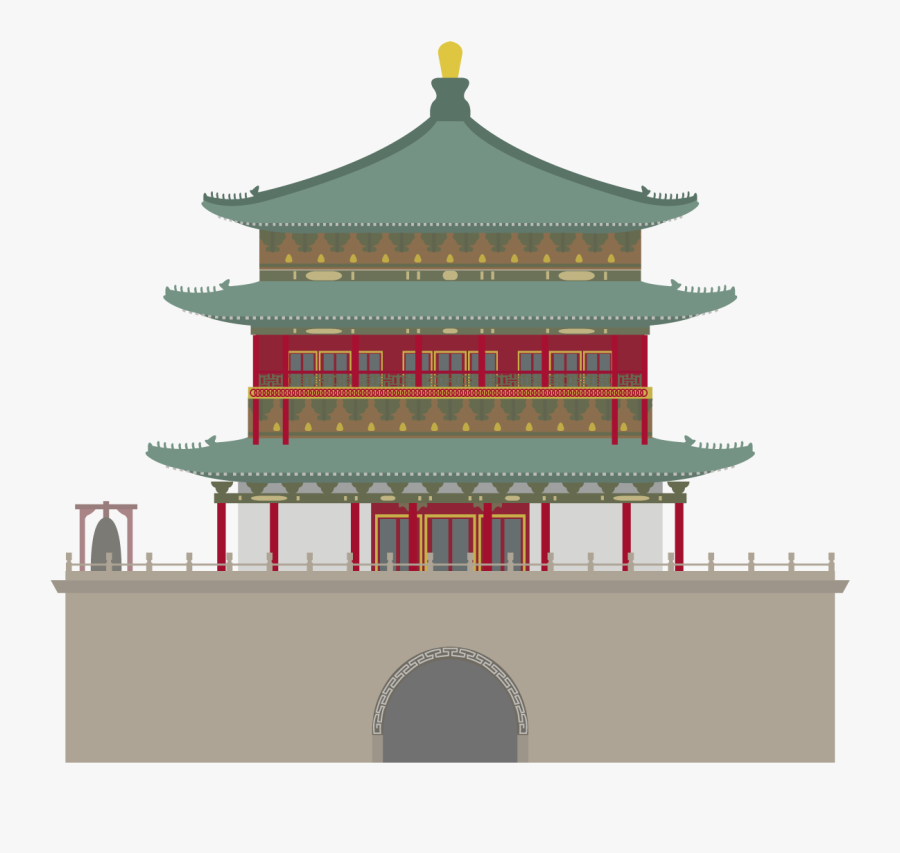 Xi An Drawing Illustration - Xian China Drawing , Free Transparent ...