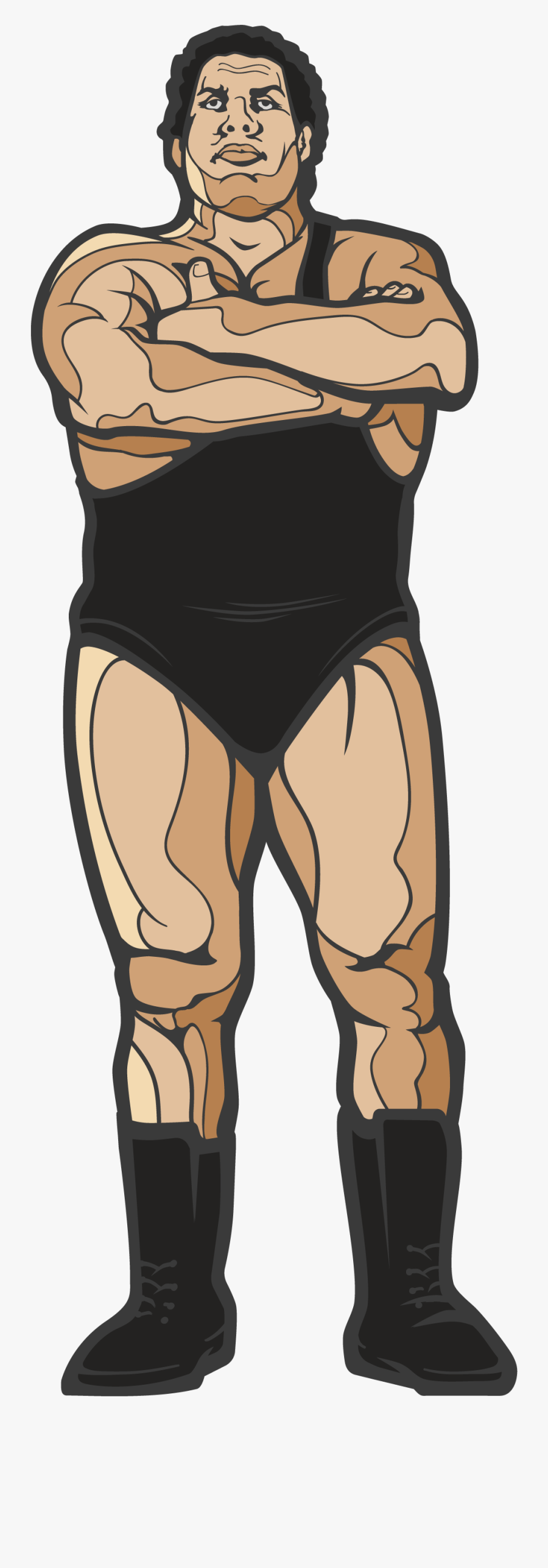 Andre The Giant Cartoon , Free Transparent Clipart - ClipartKey