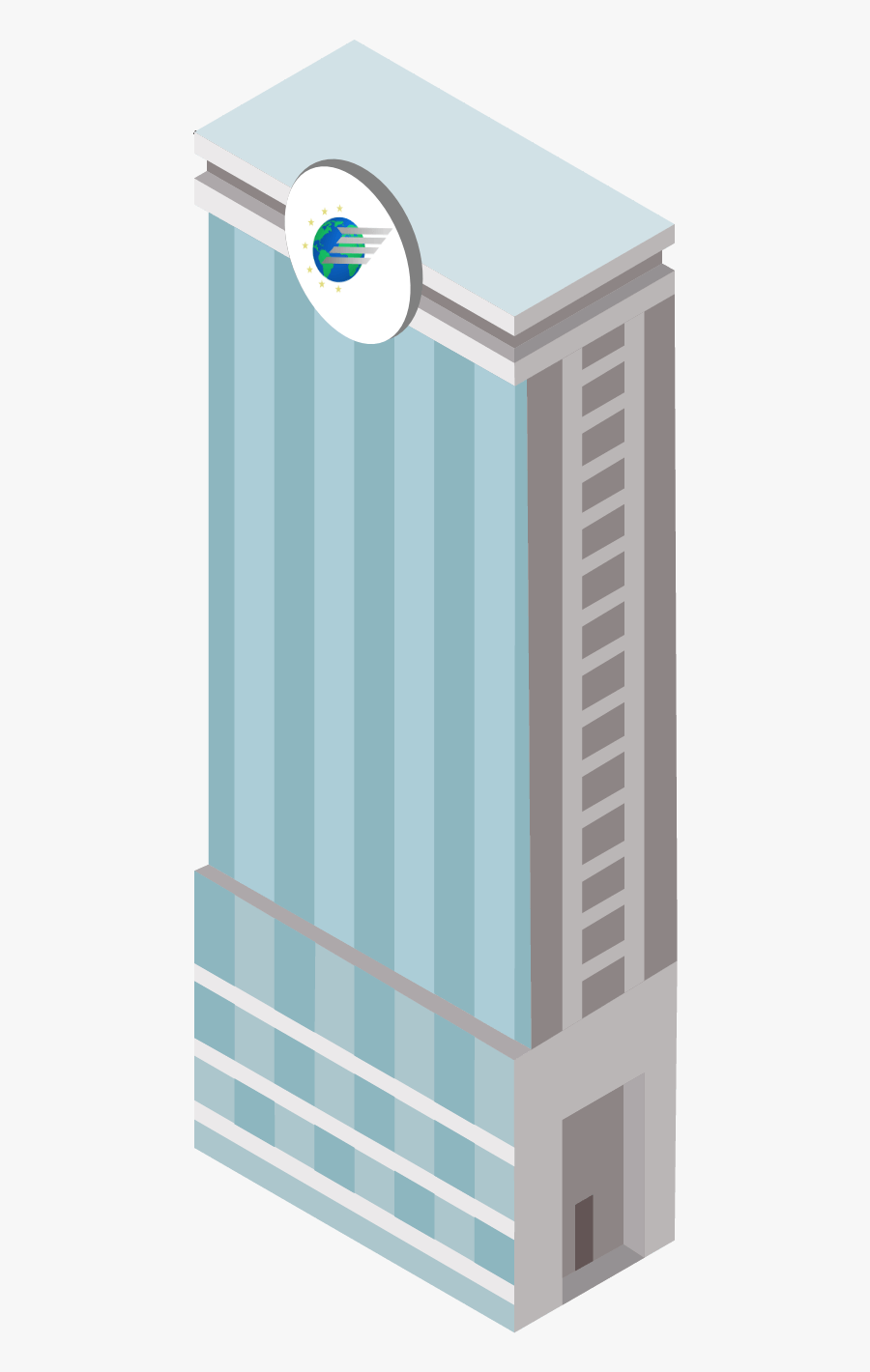 3d Tall Building Icon , Free Transparent Clipart - ClipartKey