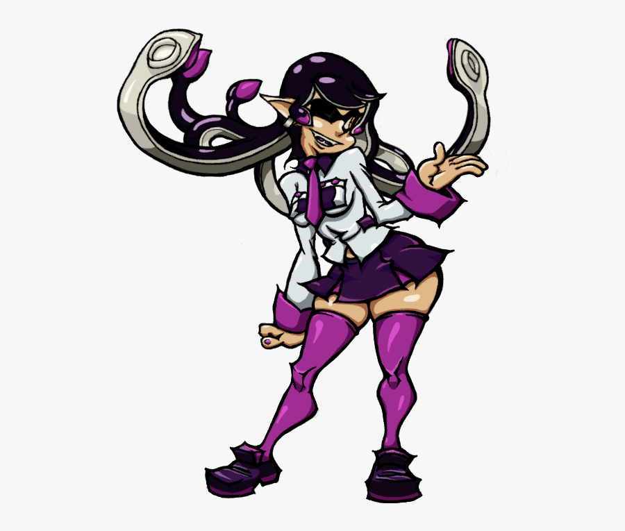 Filia X Callie Crossover-cosplay - Filia Skullgirls , Free Transparent ...