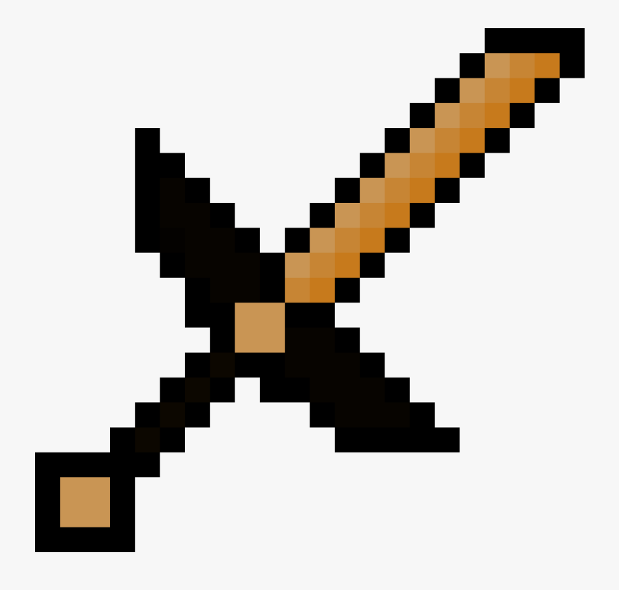 Minecraft Diamond Sword Sticker , Free Transparent Clipart - ClipartKey